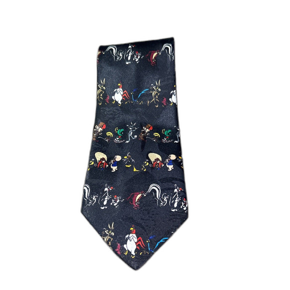 Accessories | Vintage Looney Tunes Mania Cartoon Character Necktie ...